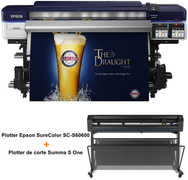Plotter impresión ecosolvente de gran formato Epson SureColor S series ...